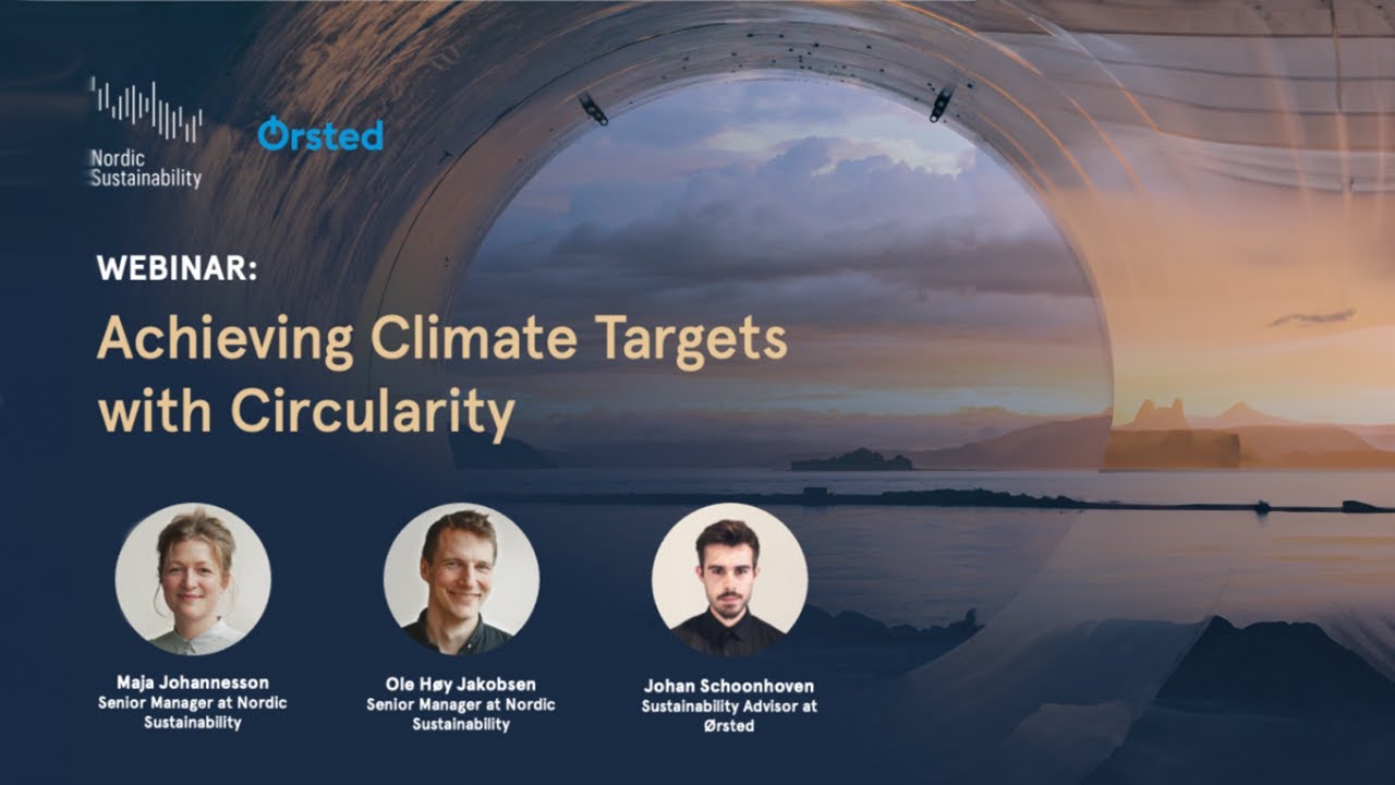 Achieving Climate Targets with Circularity - Nordic Sustainability