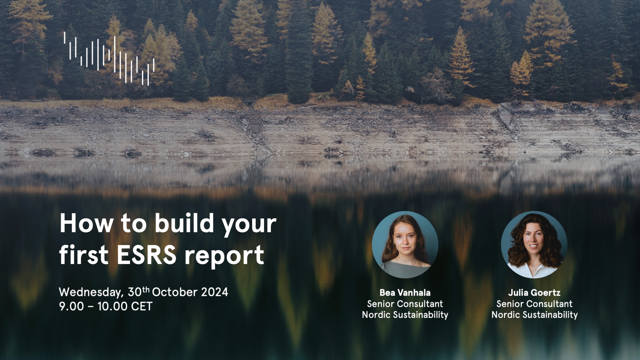 How to build your first ESRS report - Nordic Sustainability